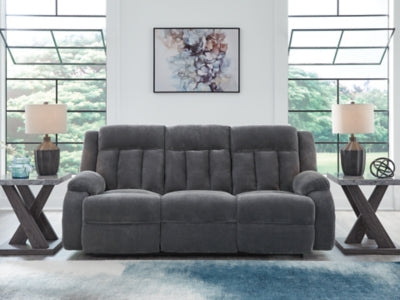 Greely Bend Power Reclining Sofa with Drop Down Table – アシュレイ